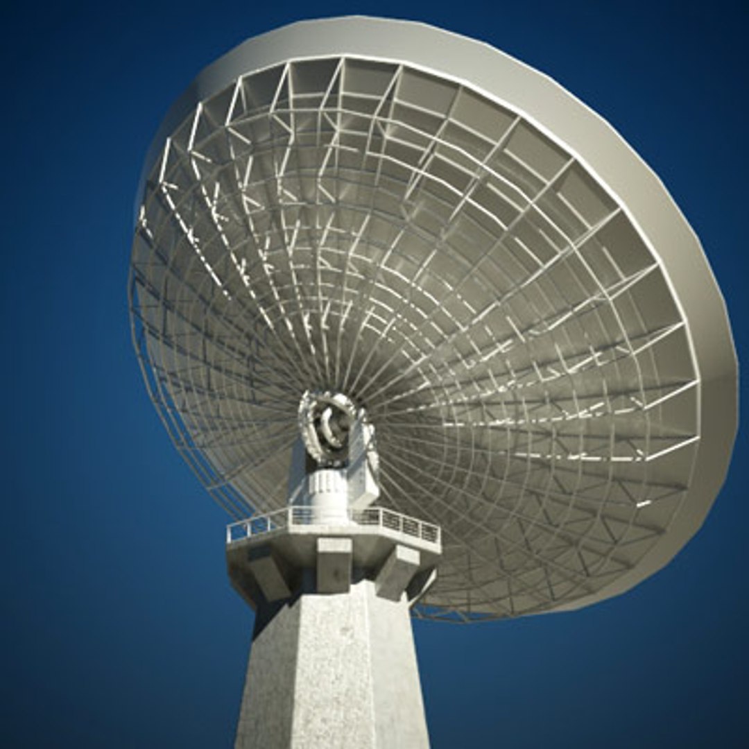 3d Radio Communication Tower Model