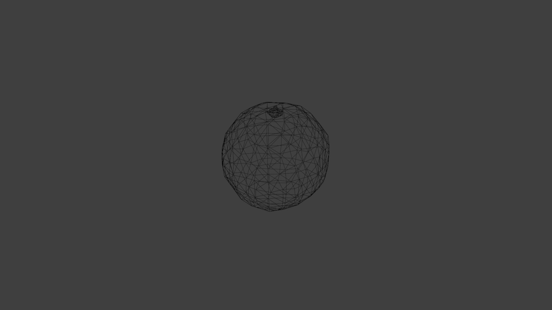 3D Model Low Poly Orange - TurboSquid 2211152