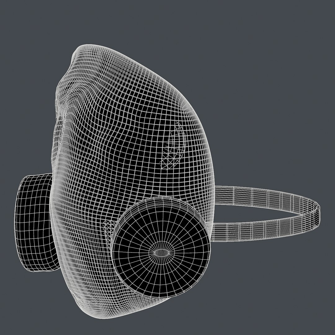 3D Gas Mask Respirator Scifi Futuristic Model 3D Model - TurboSquid 1717338