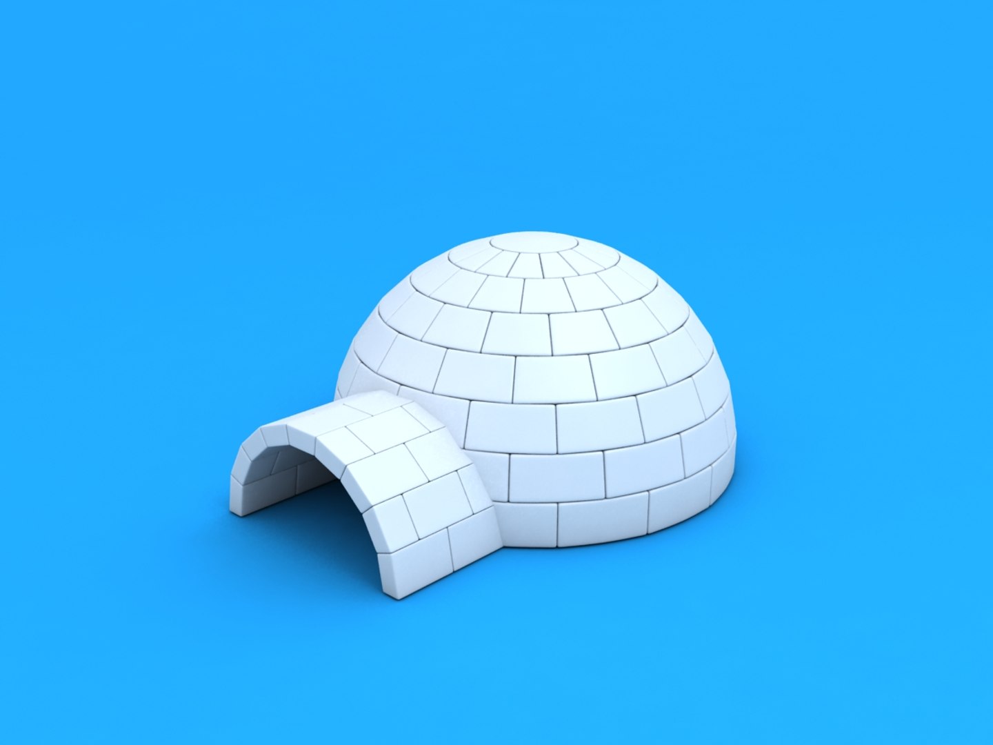 Igloo 3D Model - TurboSquid 1217180