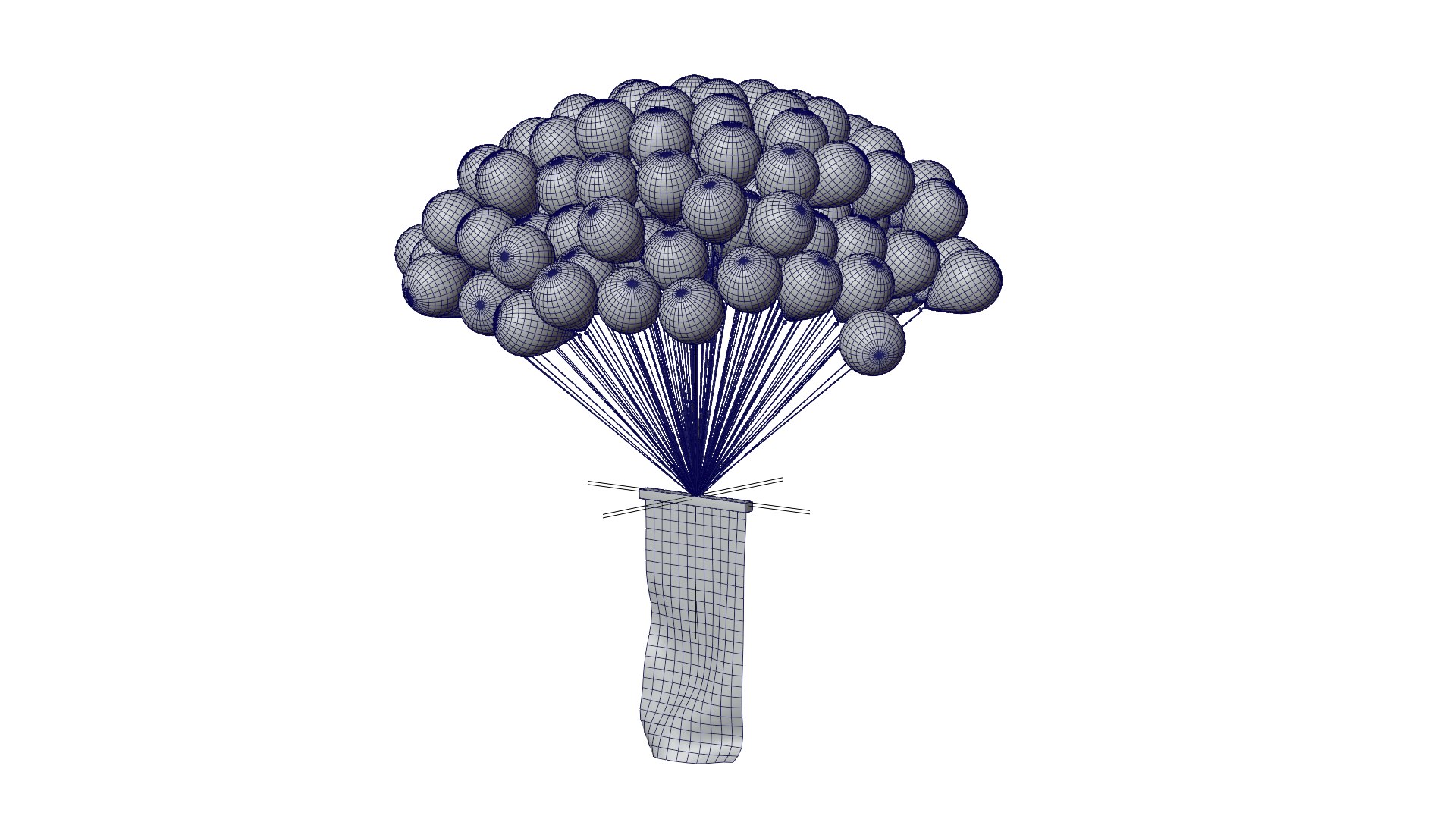 3D Balloon And Flag Animation Model - TurboSquid 2033538