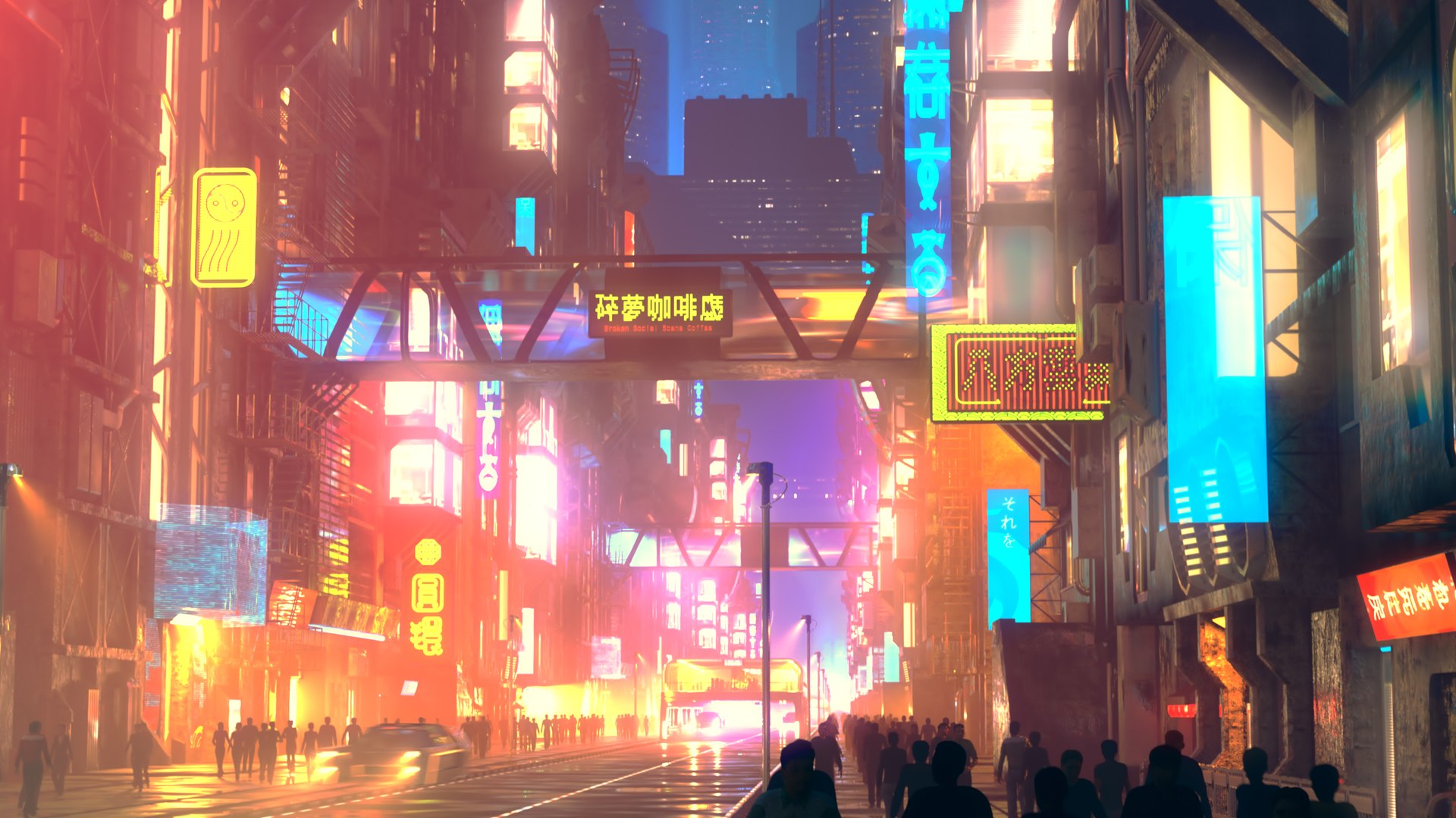 3D Future City - TurboSquid 1278324