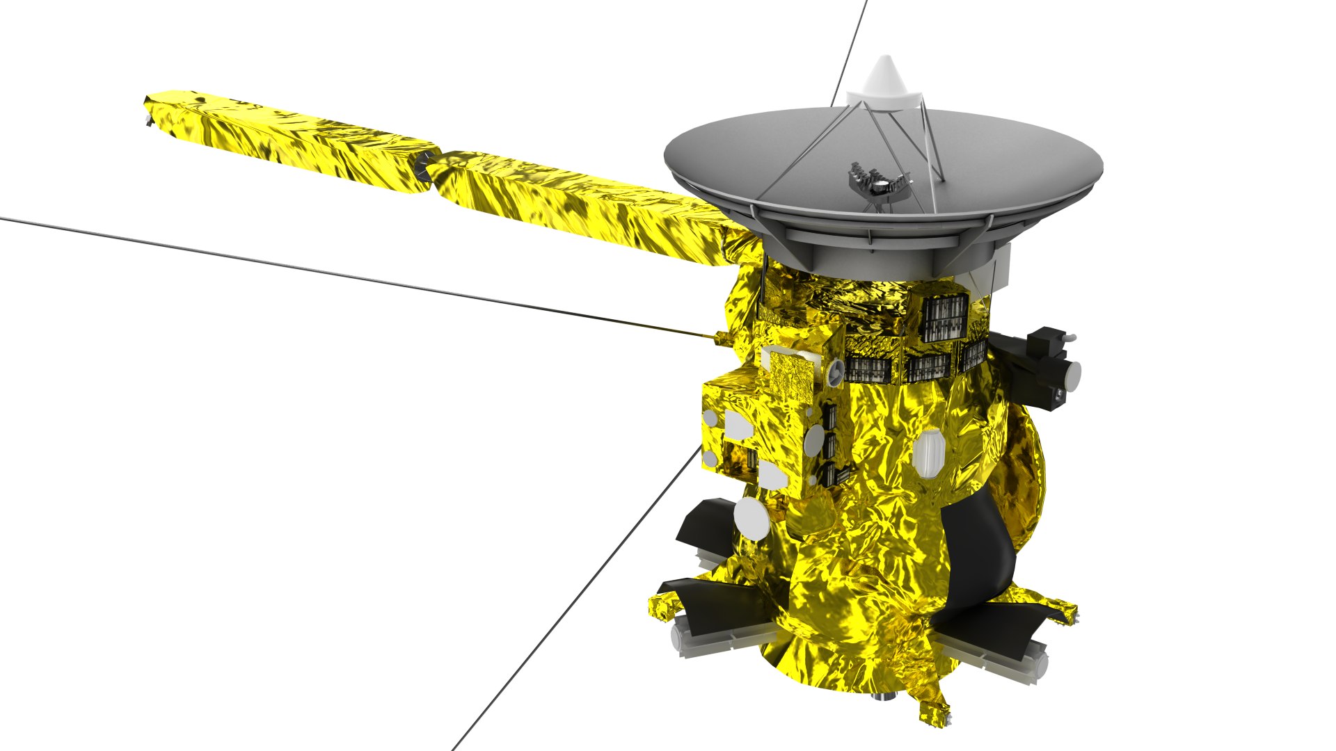 3D Cassini Huygens - TurboSquid 1752246