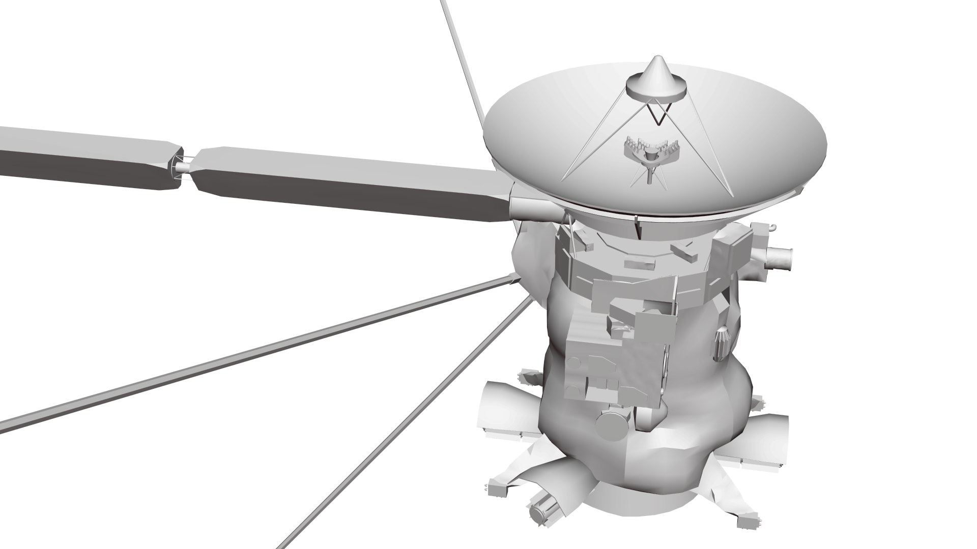 3D Cassini Huygens - TurboSquid 1752246