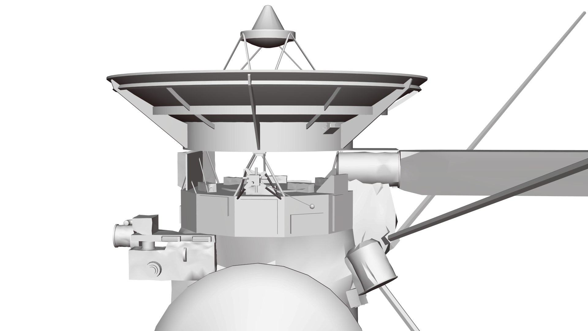 3D Cassini Huygens - TurboSquid 1752246