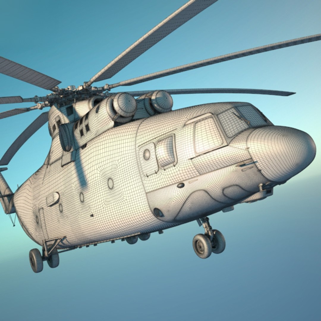 3D Model Mil Mi-26 Mi - TurboSquid 1339872