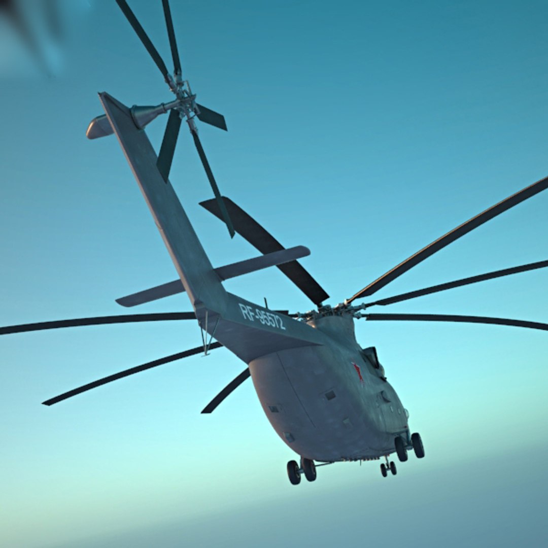 3D Model Mil Mi-26 Mi - TurboSquid 1339872