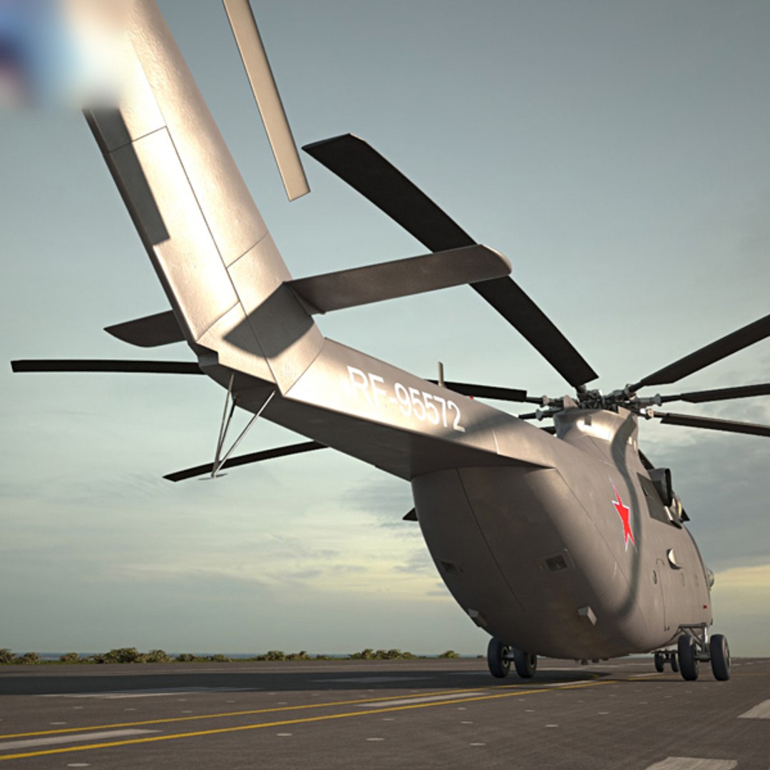 3D Model Mil Mi-26 Mi - TurboSquid 1339872