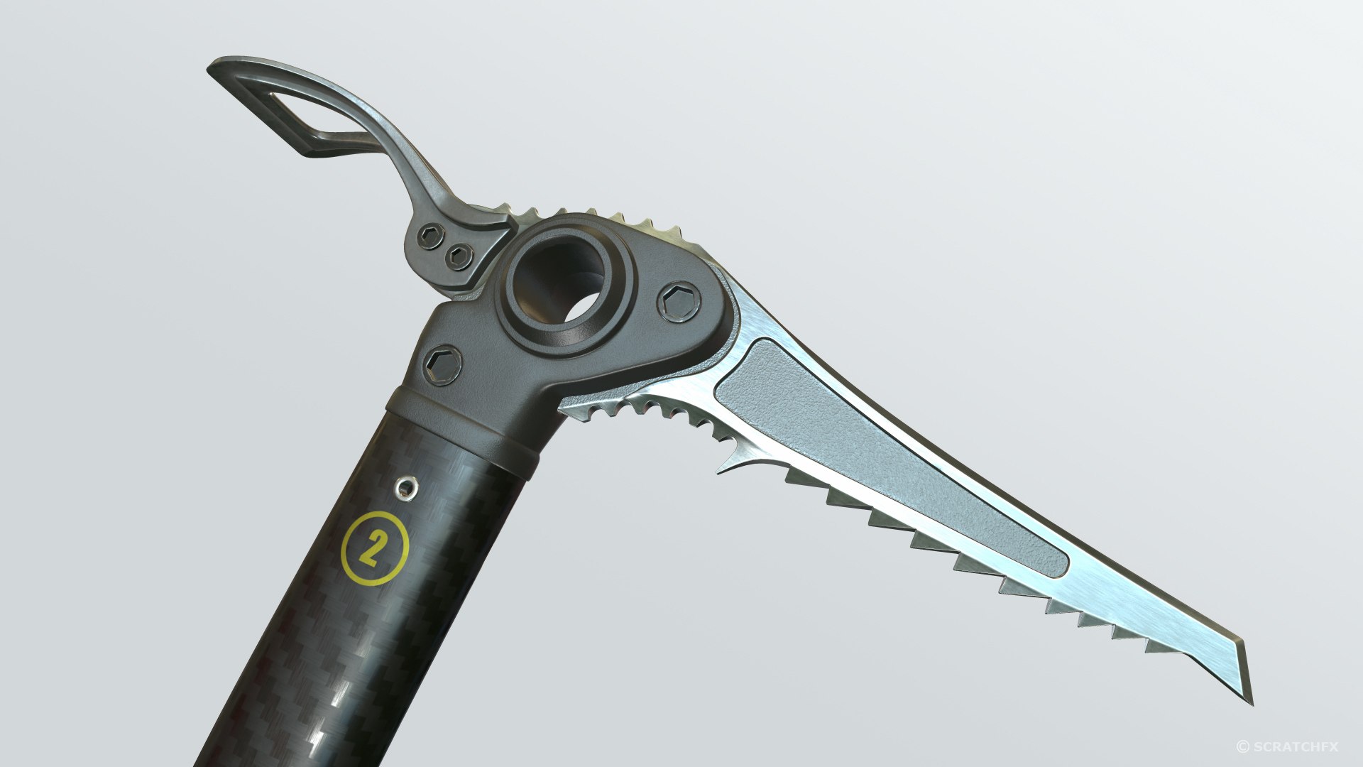 3D Model Ice Axe - TurboSquid 1555911