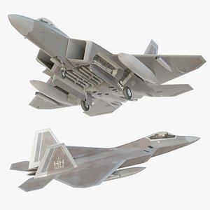 3D Lockheed Martin F-22 Raptor Models - Browse & Download Formats ...