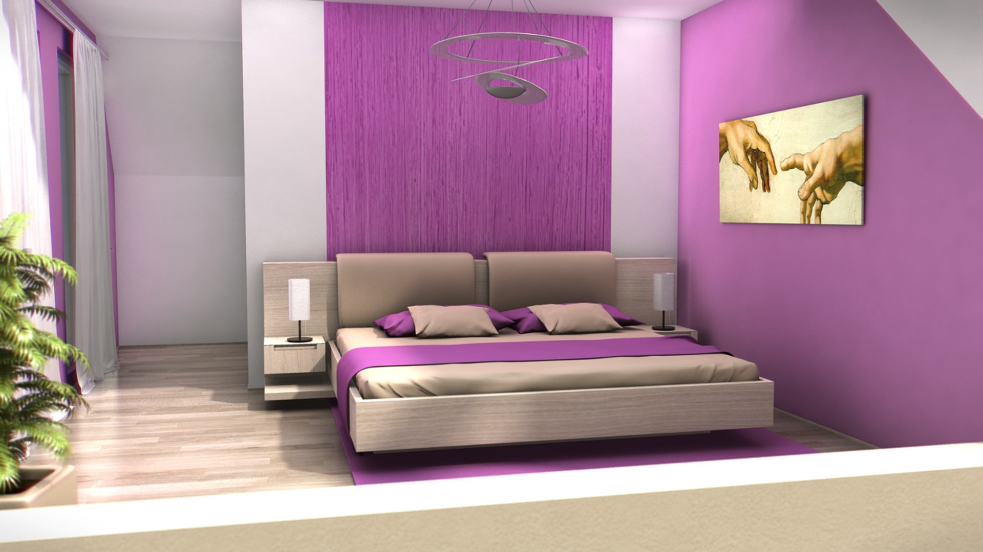 3ds Max House Cross Section