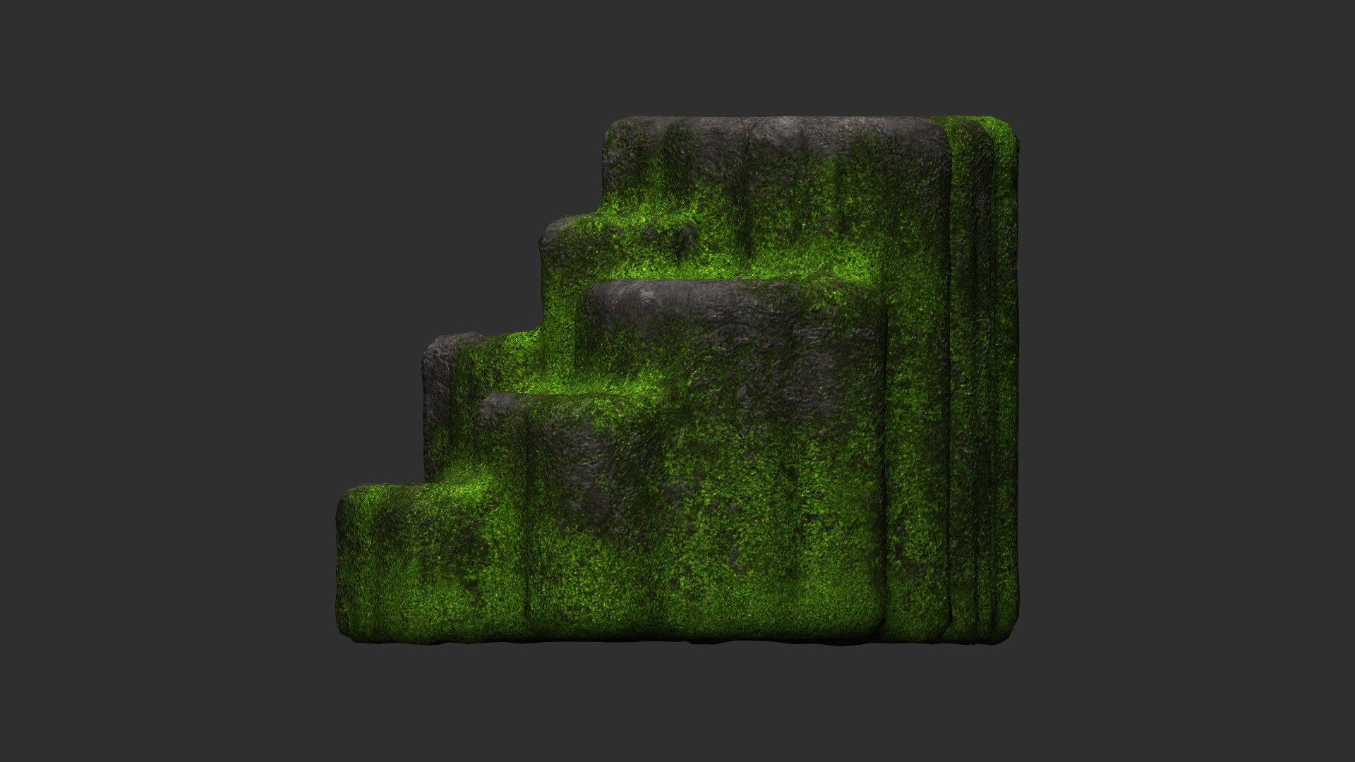 3D Cave Platform 1 - Moss 2 - TurboSquid 2066477