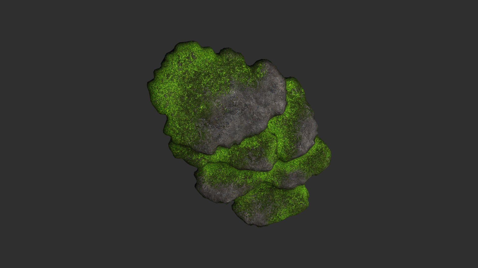 3D Cave Platform 1 - Moss 2 - TurboSquid 2066477