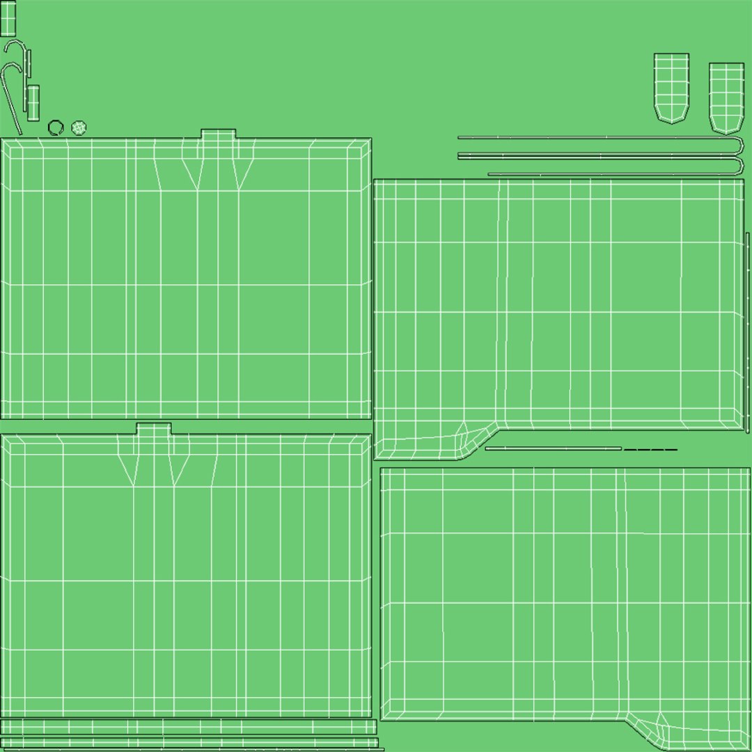 Green File Folder Model - TurboSquid 1996622