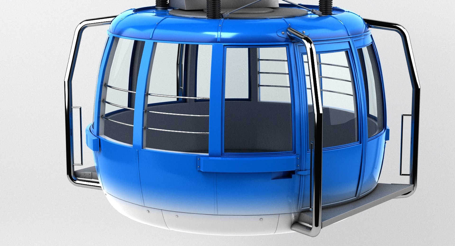 Cableway Cable Way 3D Model - TurboSquid 1266490