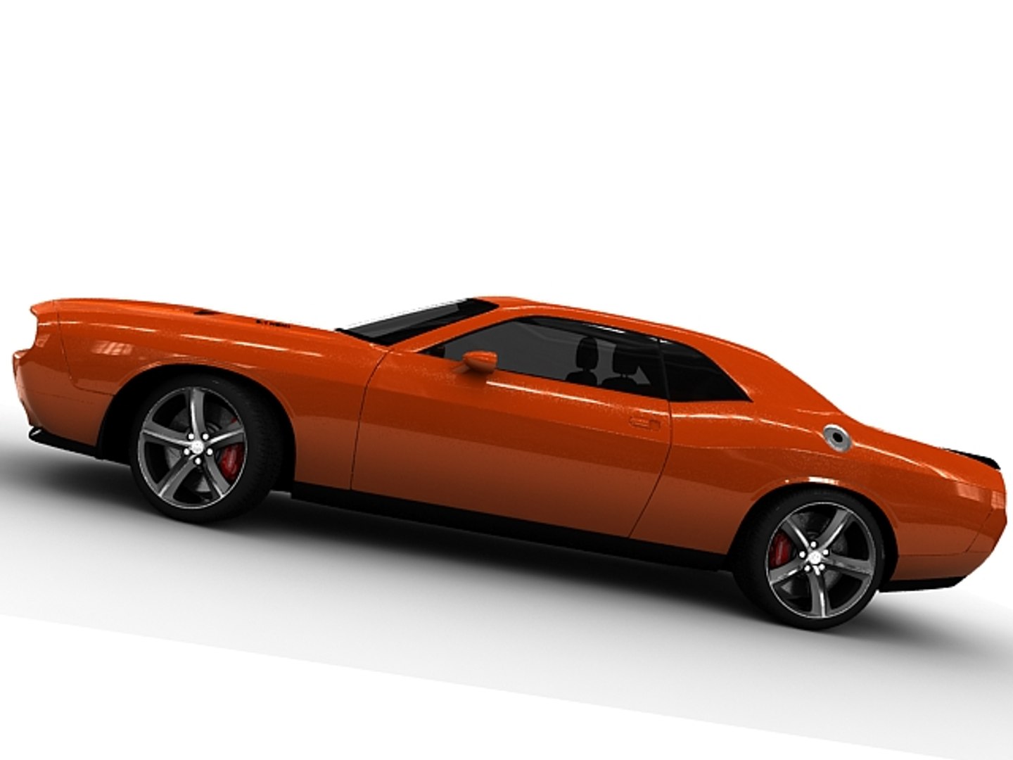 Dodge Challenger 3d Model