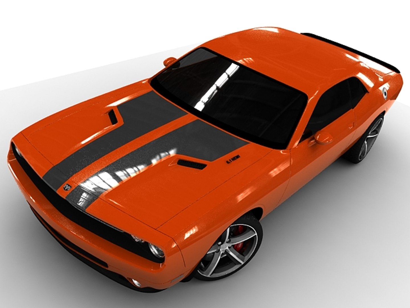 Dodge Challenger 3d Model