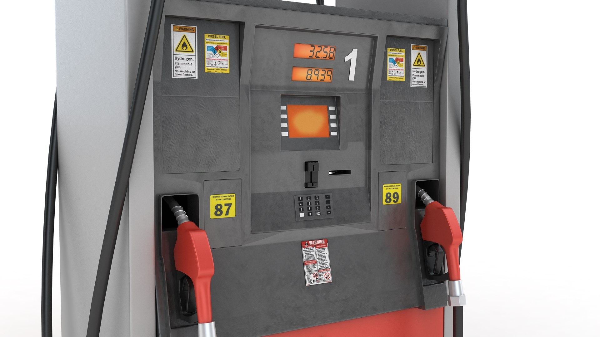 3D Gas Pump - TurboSquid 2061835
