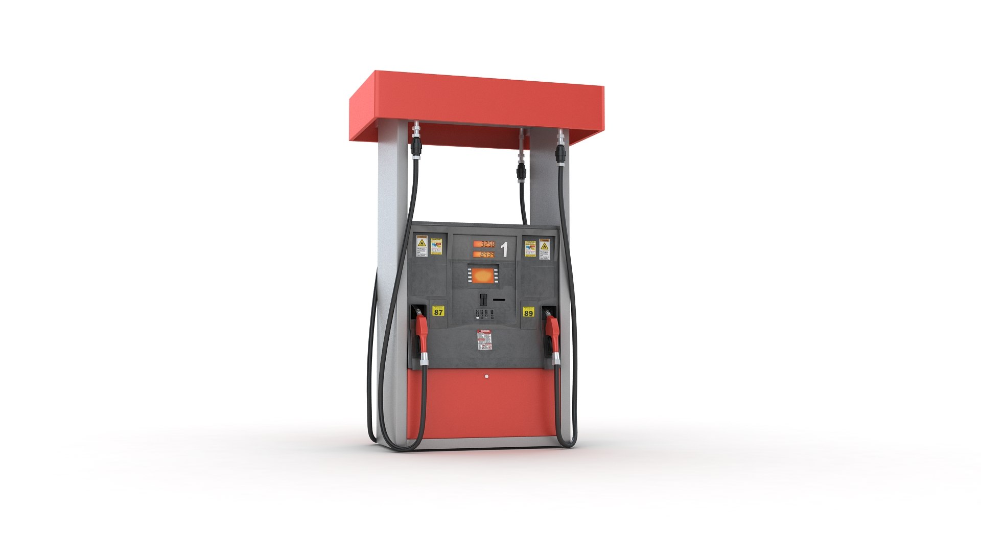 3D Gas Pump - TurboSquid 2061835