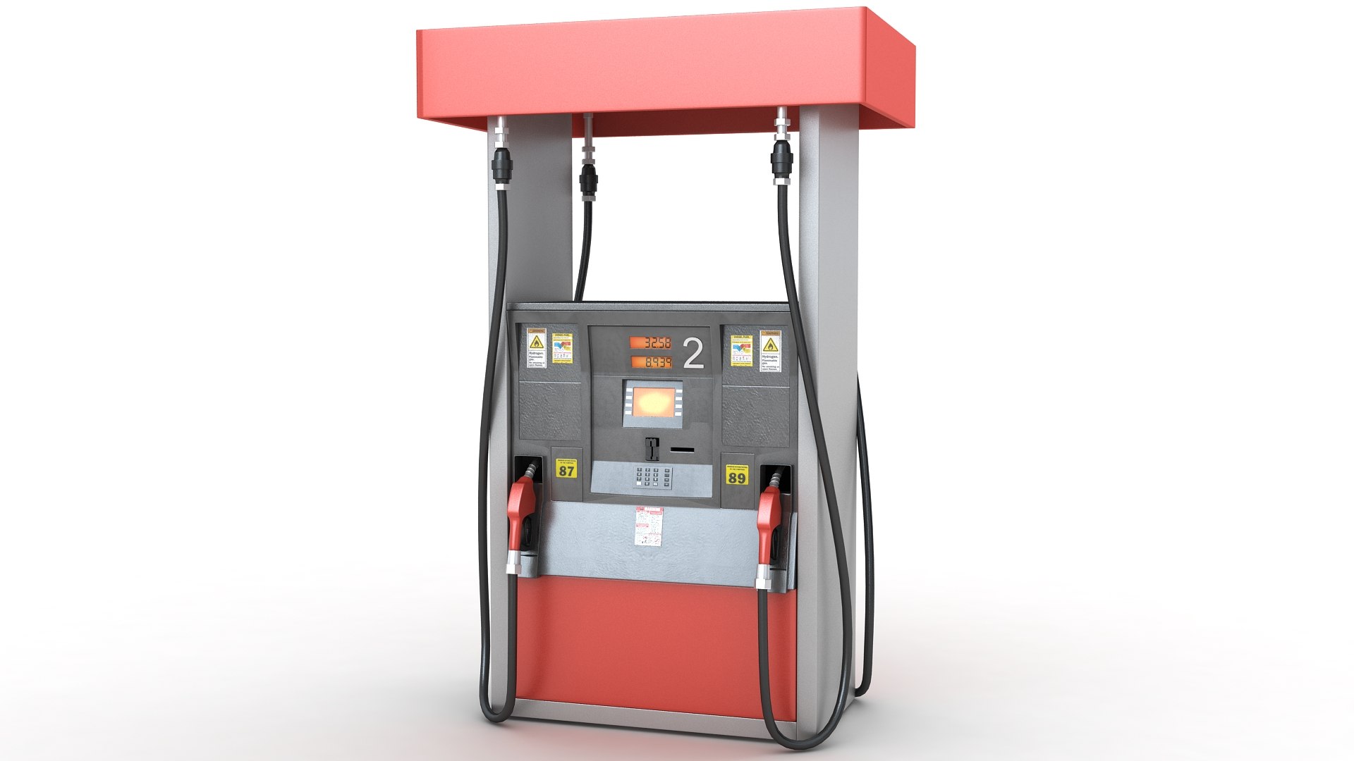 3D Gas Pump - TurboSquid 2061835
