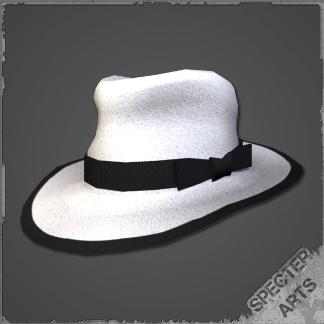 3d Model Set Fedoras