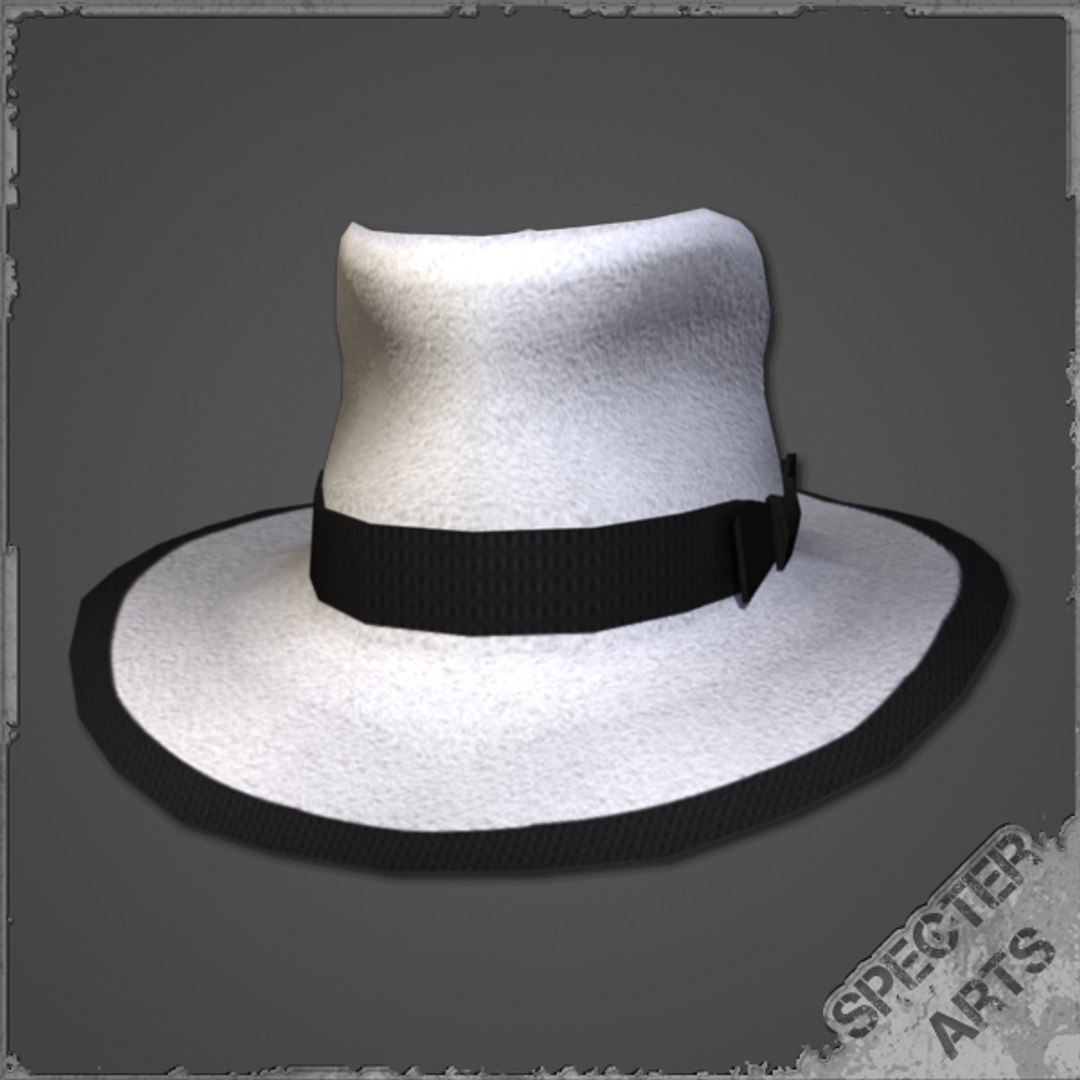 3d Model Set Fedoras