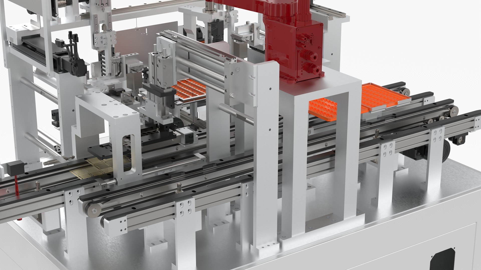 3D Model Automatic Battery Arranging Machine - TurboSquid 2061256