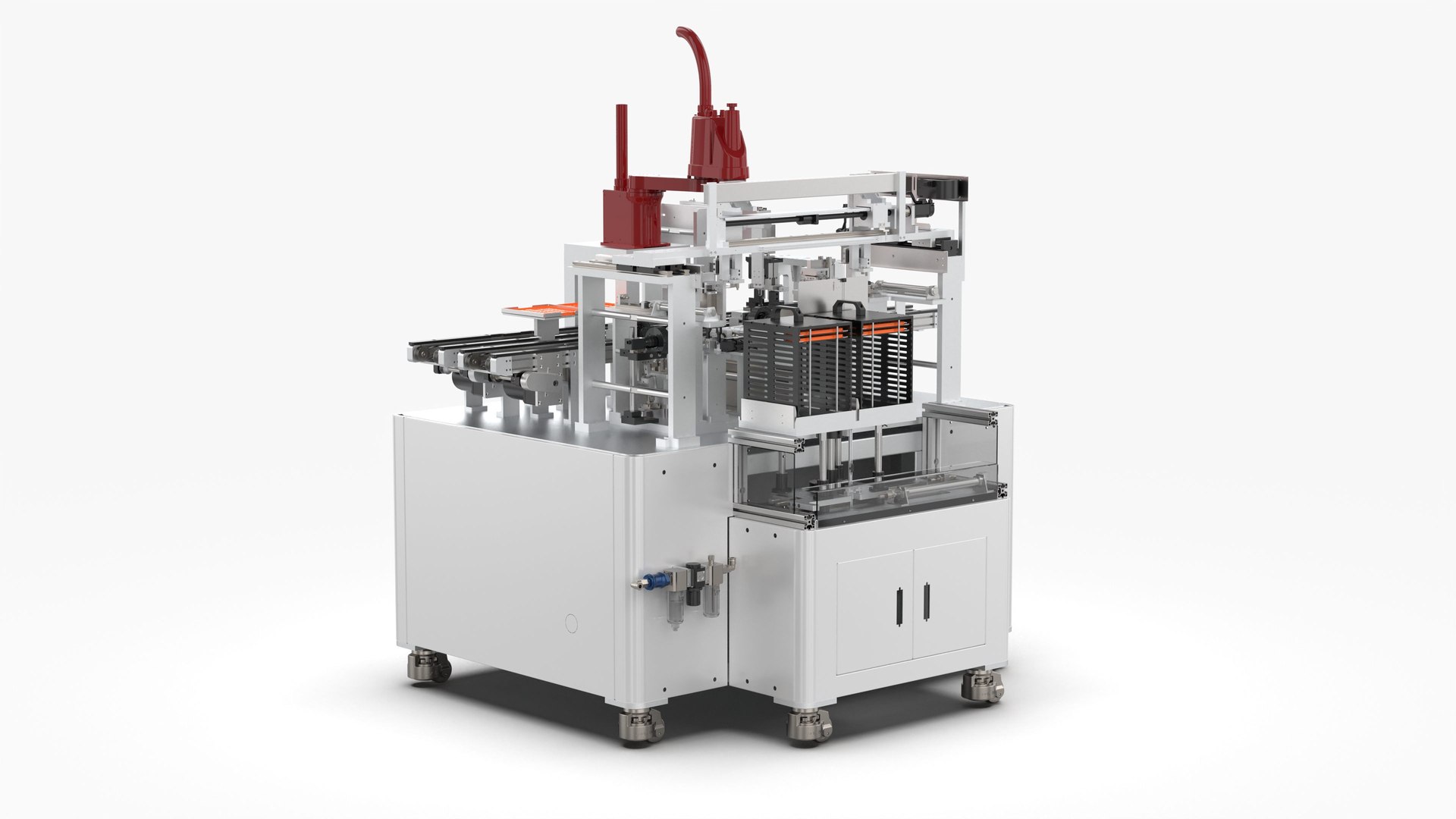 3D Model Automatic Battery Arranging Machine - TurboSquid 2061256