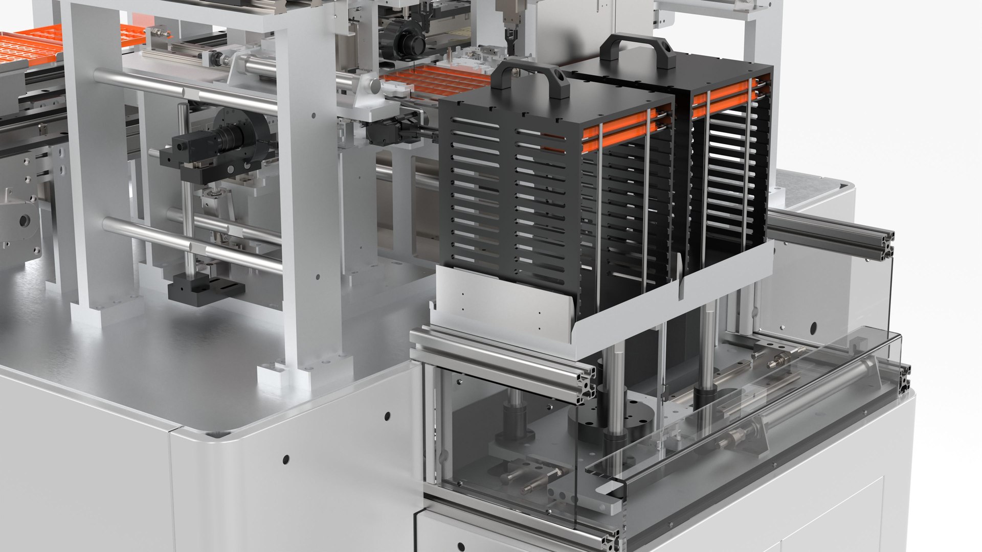 3D Model Automatic Battery Arranging Machine - TurboSquid 2061256