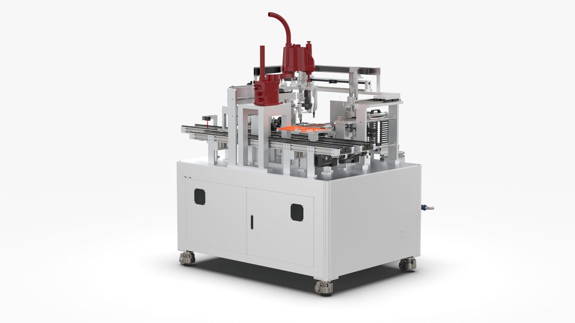 3D Model Automatic Battery Arranging Machine - TurboSquid 2061256