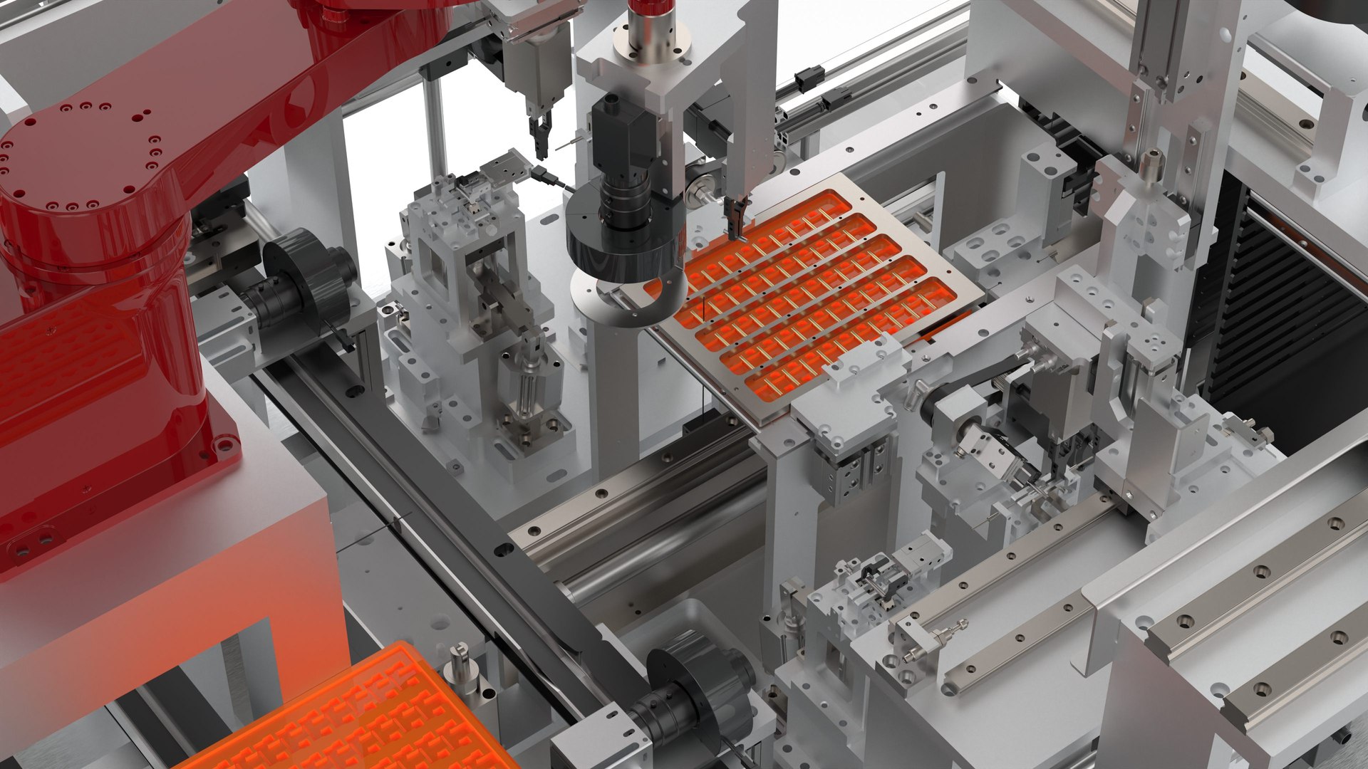 3D Model Automatic Battery Arranging Machine - TurboSquid 2061256