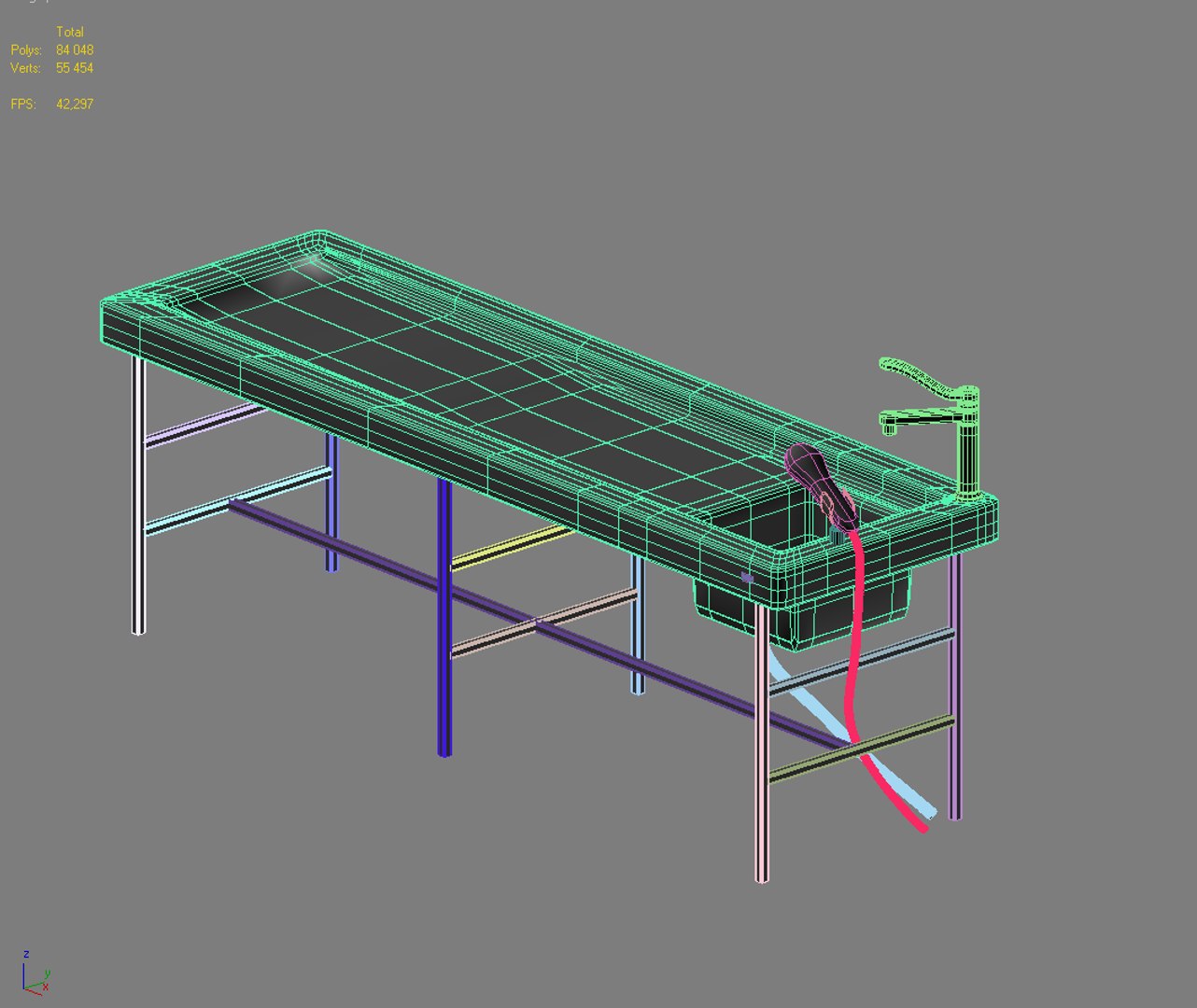 3d Table Model