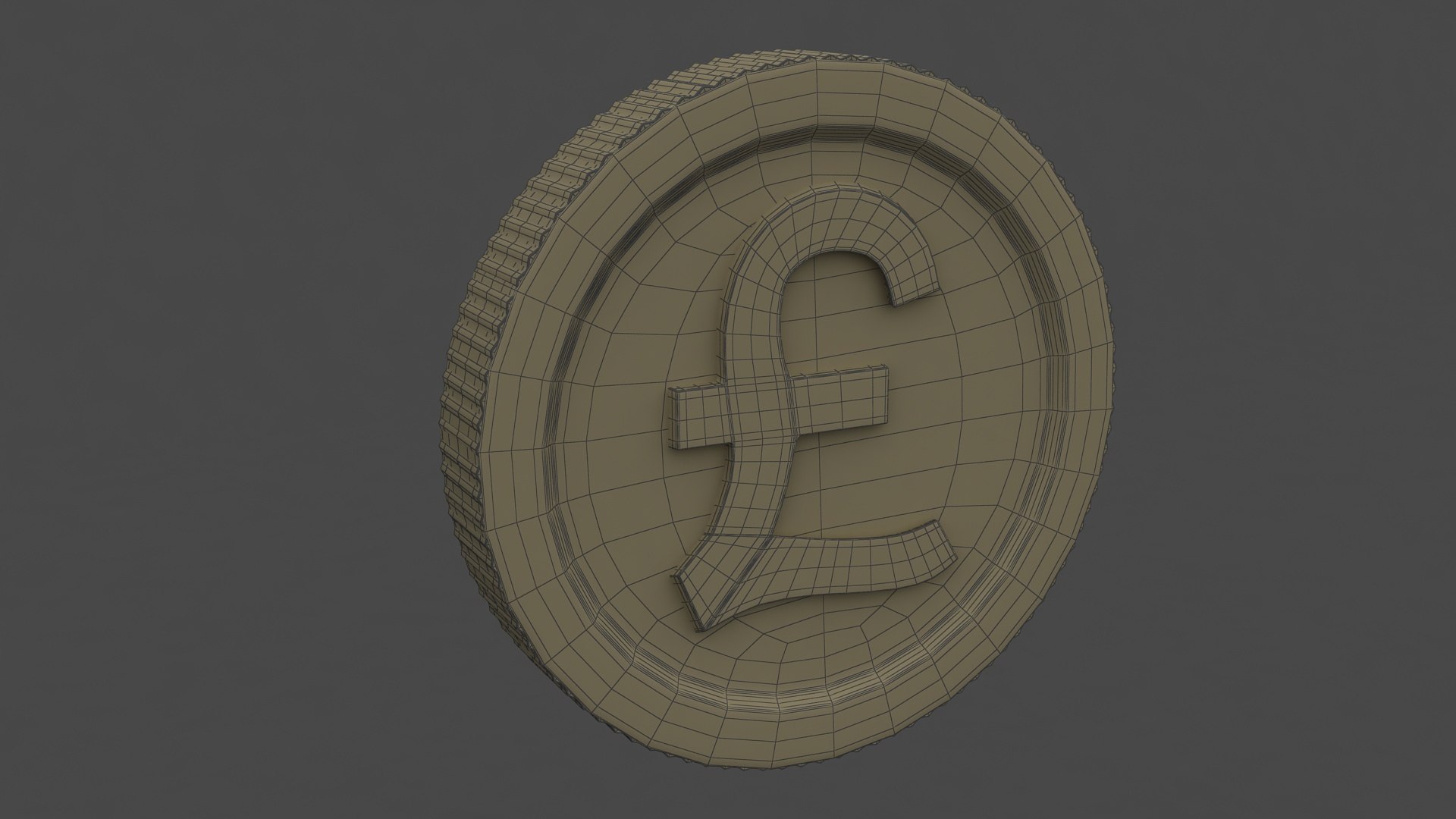 3D frank coin - TurboSquid 1999194