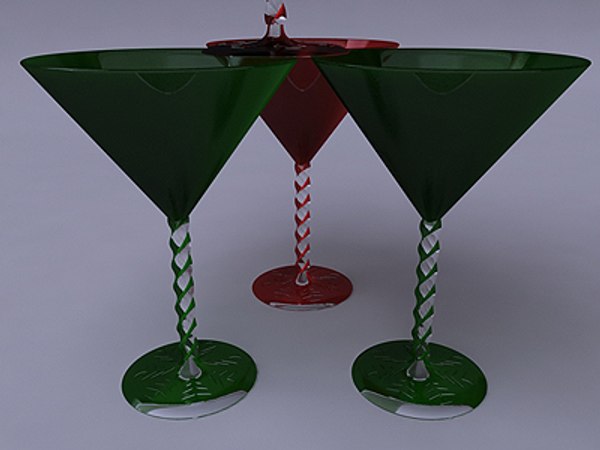 max christmas cocktail glasses