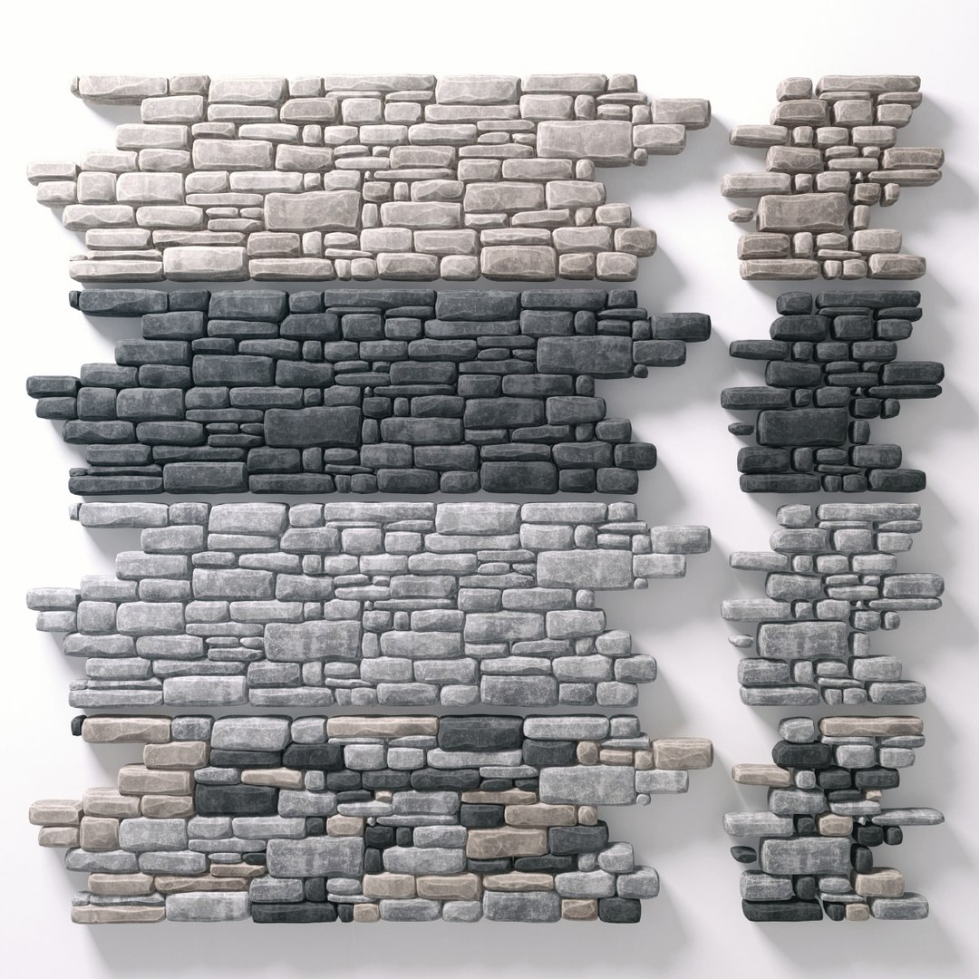 3D wall rock decor - TurboSquid 1487844