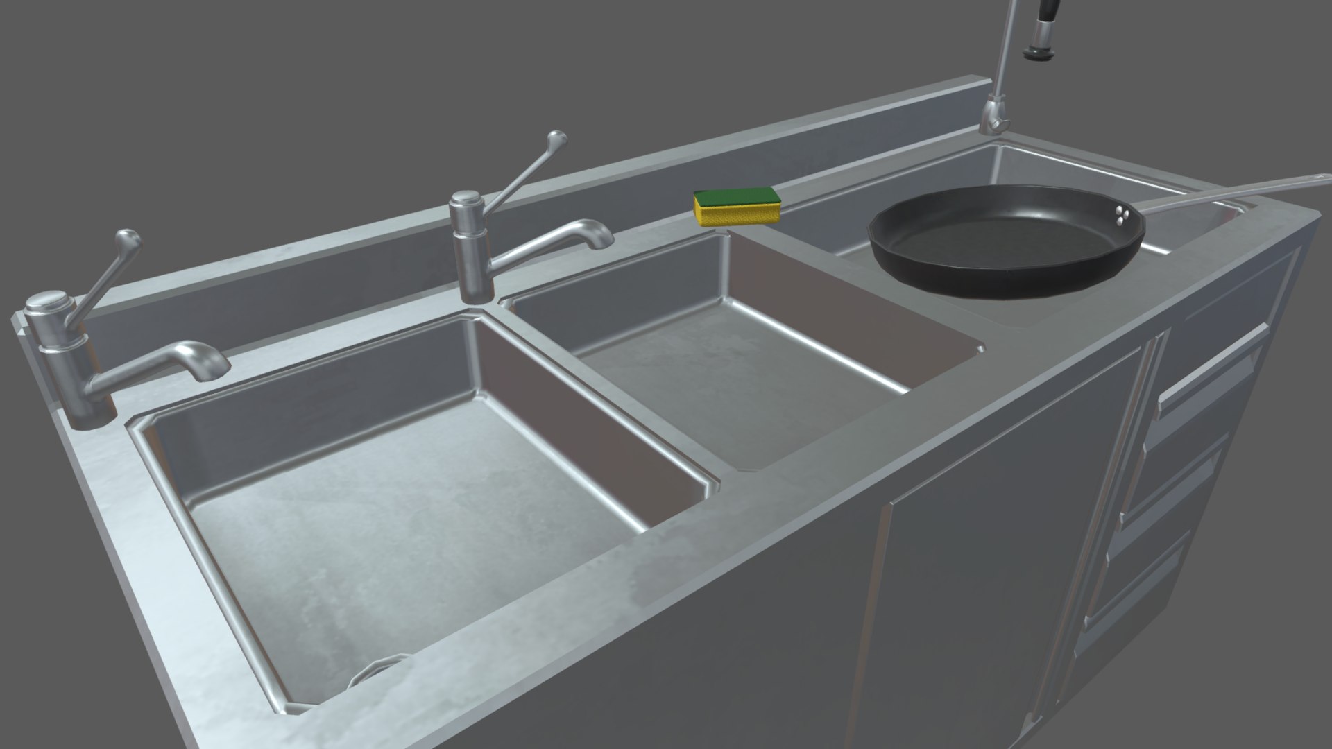 3D Model Cookware Set 03 - TurboSquid 2020550