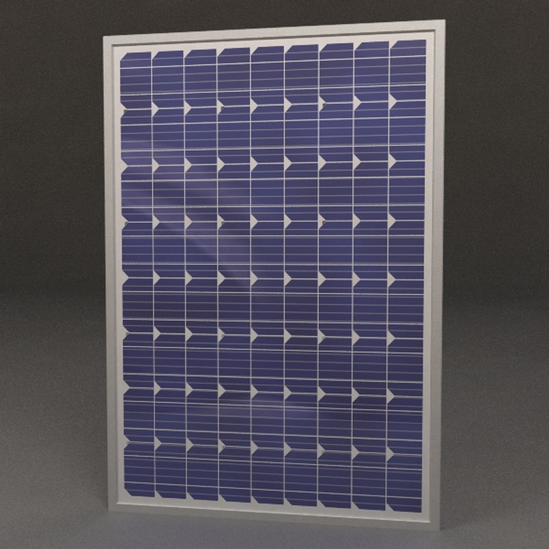 3d Model Solar Panels