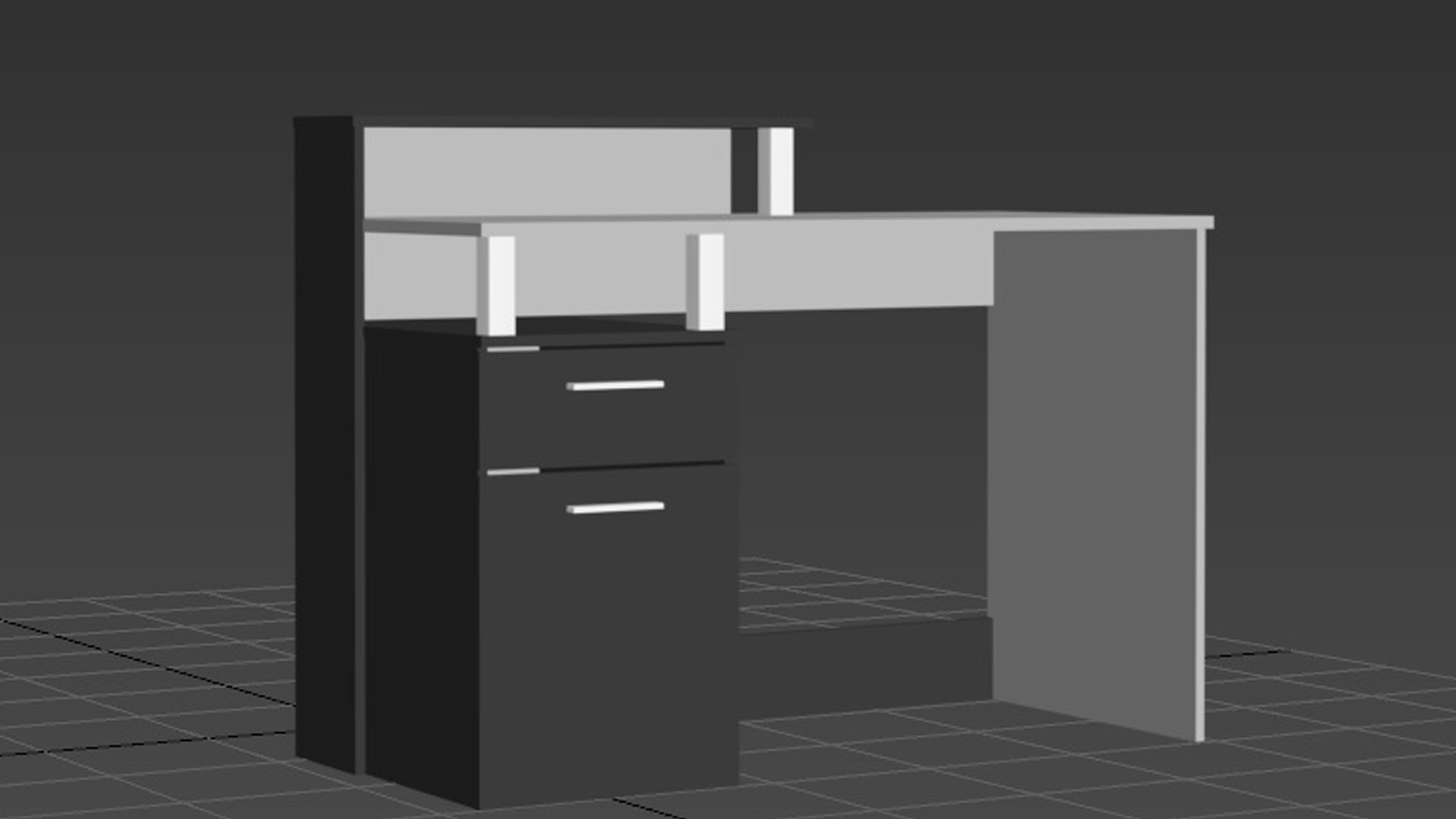 3D model Desk Workplace - TurboSquid 1924430