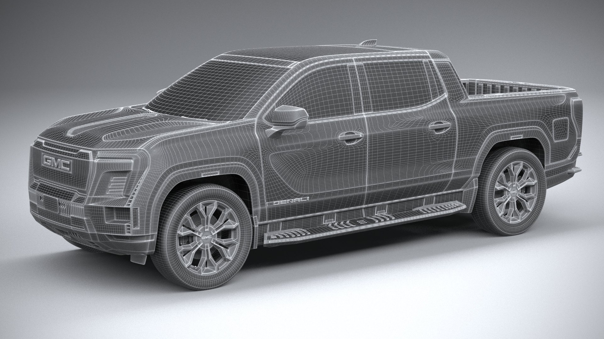 GMC Sierra EV 2024 3D model - TurboSquid 2047692