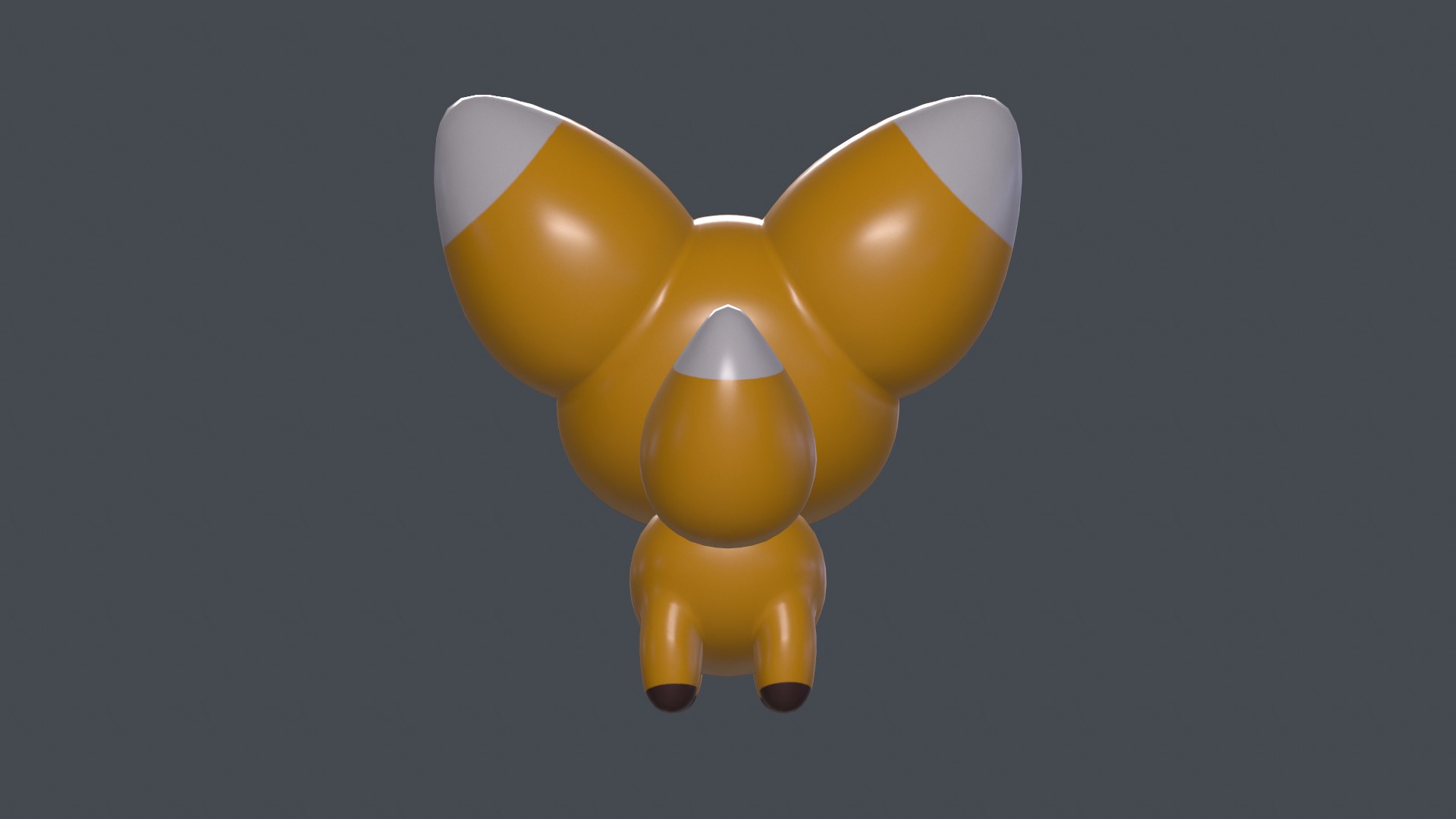 3D Fox Cartoon Model Model - TurboSquid 1874434