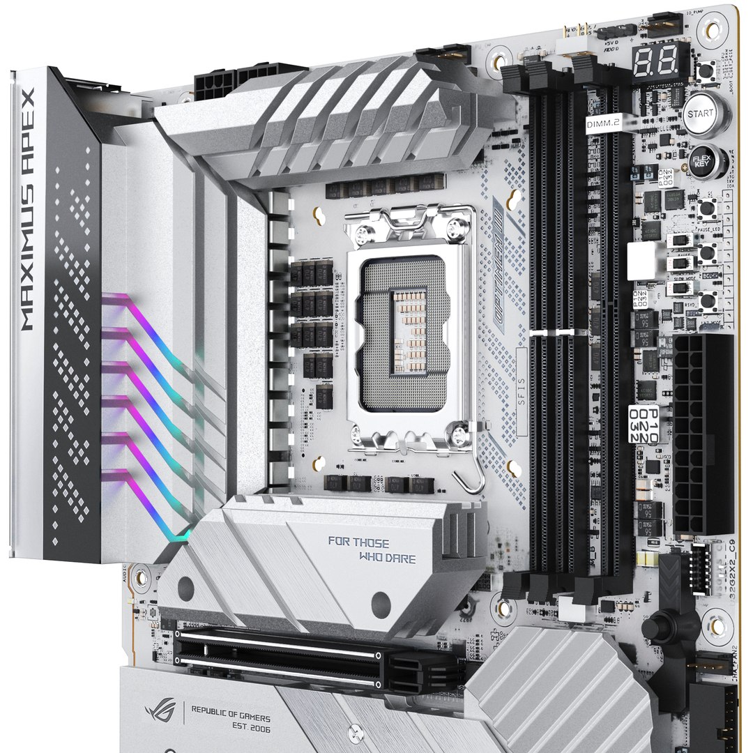 3D Asus ROG Maximus Z790 Apex - TurboSquid 2019027