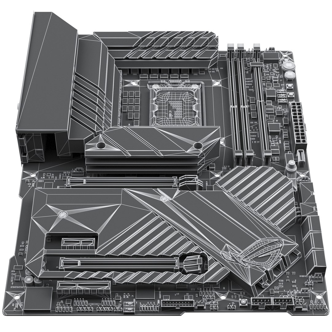 3D Asus ROG Maximus Z790 Apex - TurboSquid 2019027