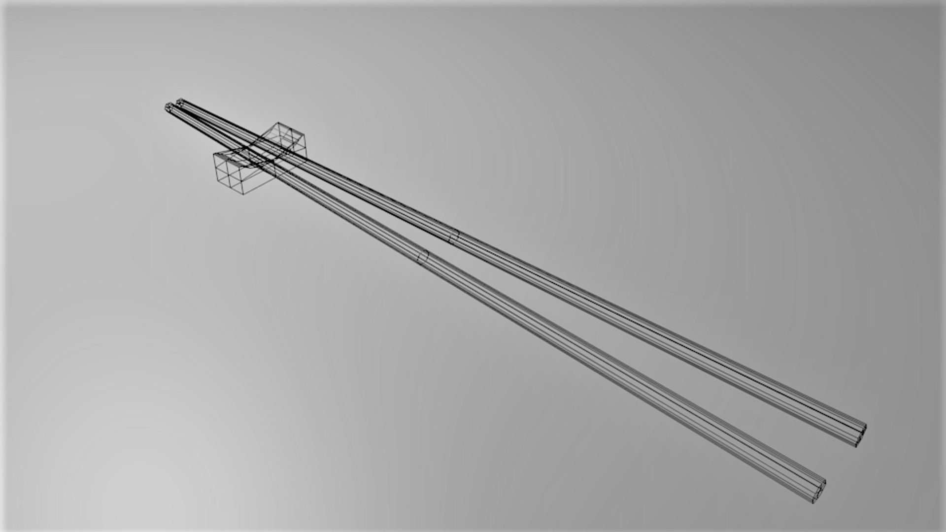 Chopstick 3D Model - TurboSquid 1459026