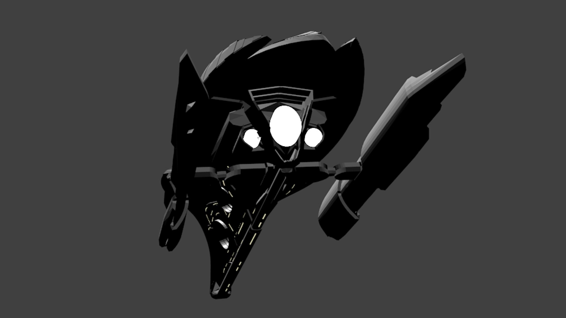 Spacecraft Ship Avp 3d Blend