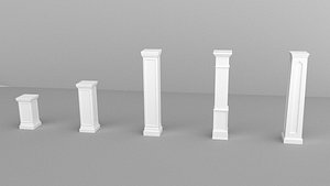 Column 3D Models for Download | TurboSquid