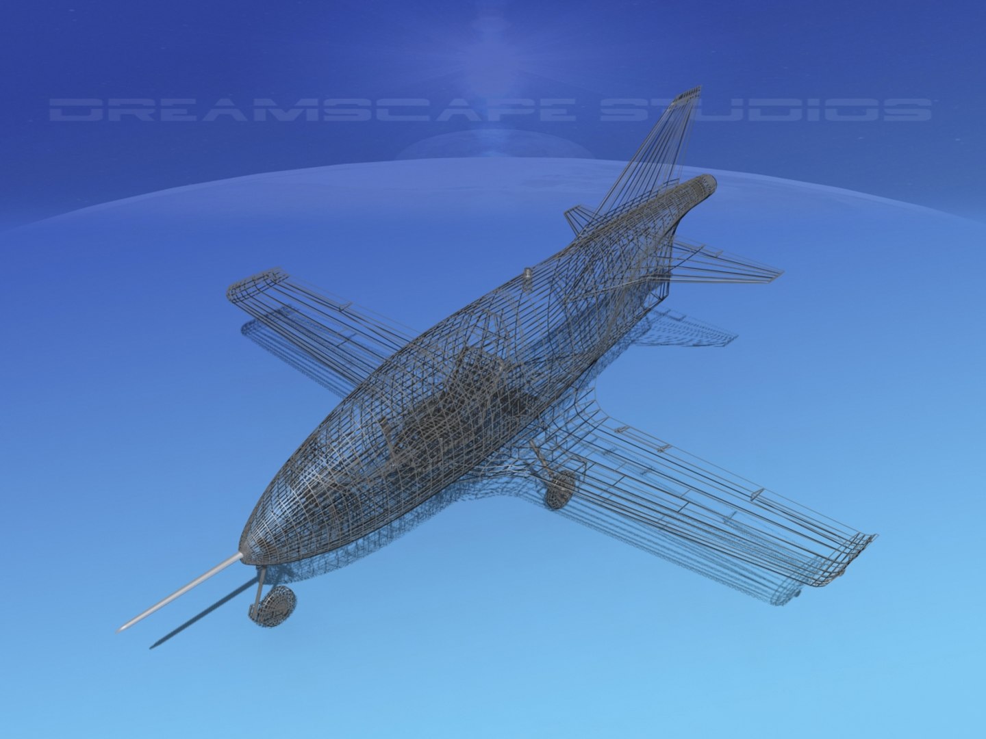 3d Plane Bd-5 Bede Bd-5j Model