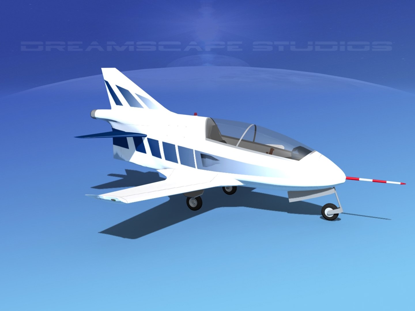 3d Plane Bd-5 Bede Bd-5j Model