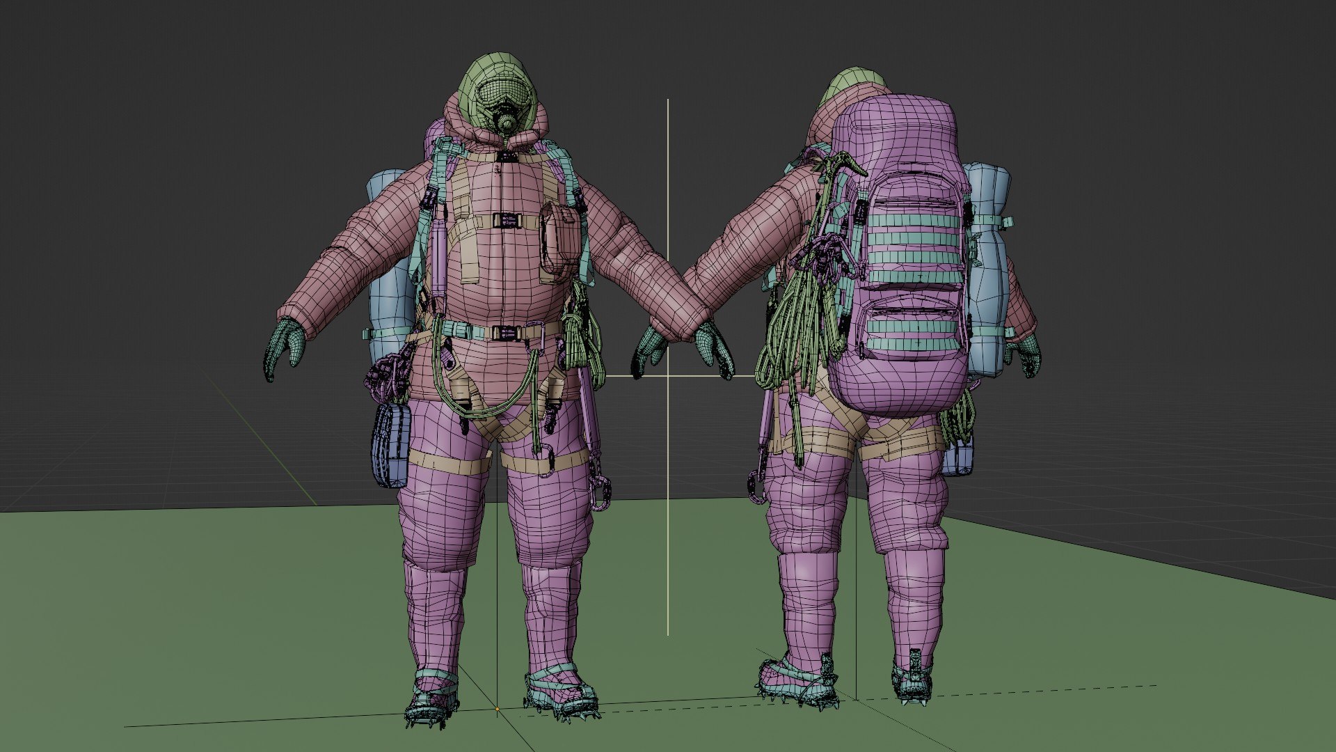 Explorer Mountain Climber 3D model - TurboSquid 2056310