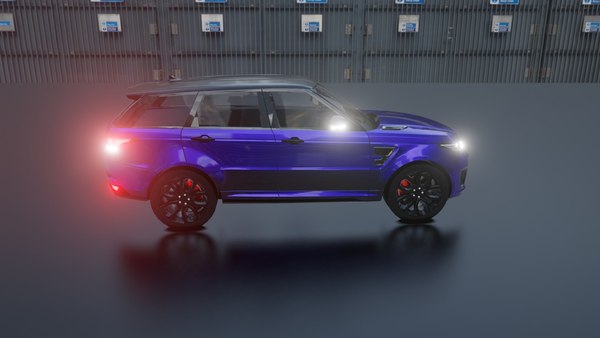 Range Rover Sport Blender Models for Download | TurboSquid