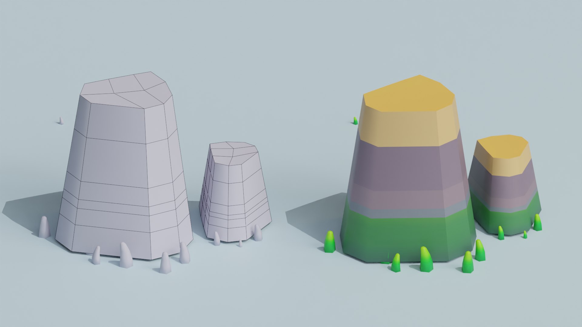 Hypercasual Game Asset Pack JOURNEY TO THE TOP 3D Model - TurboSquid ...